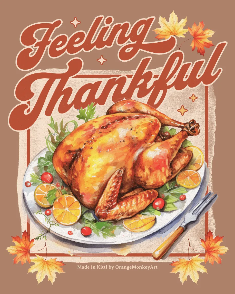 Design with thanksgiving card templates made for graphic designers