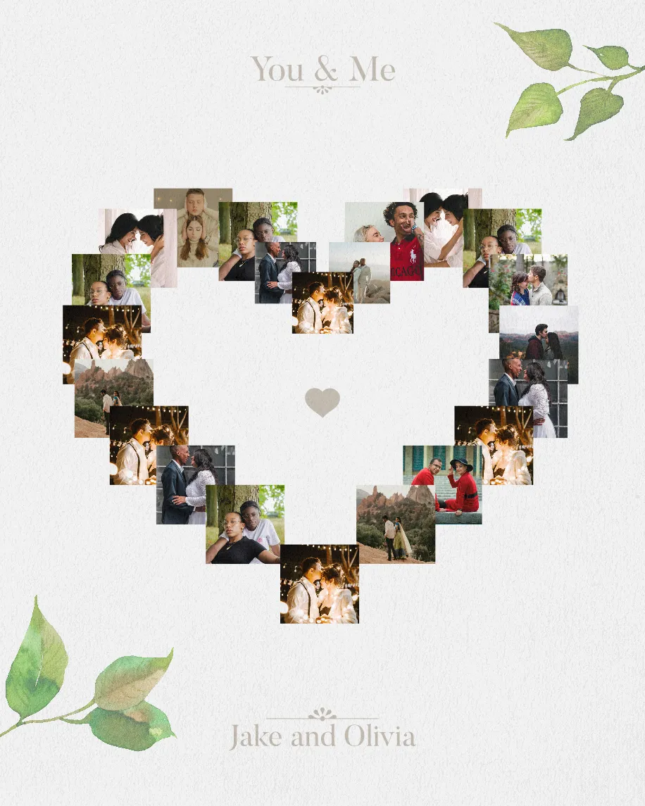 Free Customizable, Editable Collage Templates | Kittl